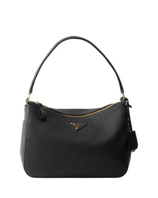 Click here for Prada Medium Leather Shoulder Bag prices