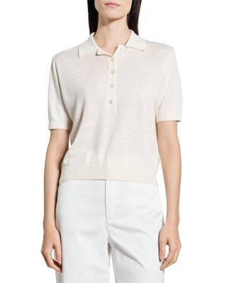 Click here for Theory Semi Sheer Polo Top prices