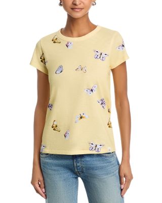 Click here for rag & bone All Over Tammy Butterfly Tee prices