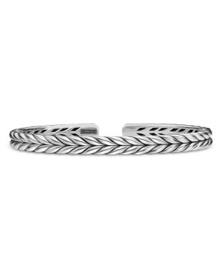 Click here for Mens Chevron Flex Bracelet in Sterling Silver  6.4... prices