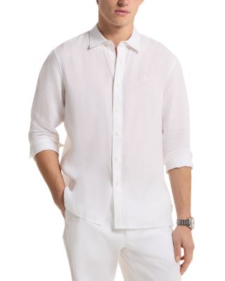 Click here for Michael Kors Classic Fit Linen Shirt prices