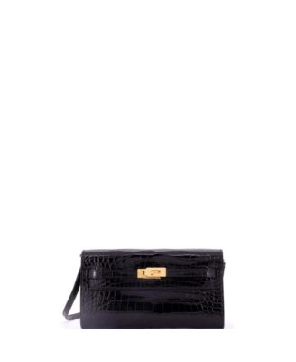 Click here for Pre-Owned HERMES Kelly To Go Wallet Alligator prices