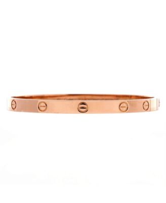 Click here for Pre-Owned Cartier Love Bracelet 18K Rose Gold prices