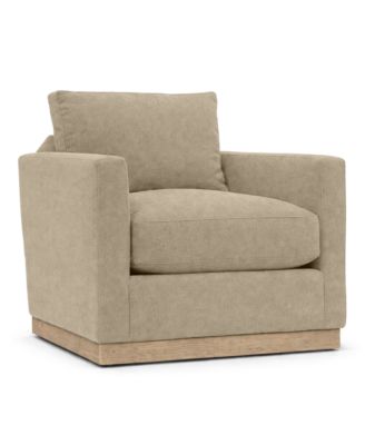 Click here for Hudson Park Collection Inwood Fabric Swivel Chair... prices