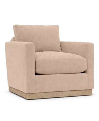 Click here for Hudson Park Collection Inwood Fabric Swivel Chair... prices