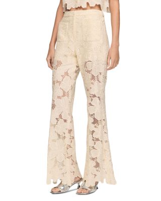 Click here for Sandro Amani Guipure Lace Trousers prices