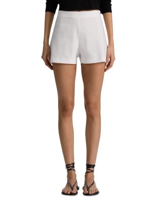 Click here for Alice and Olivia Hera High Rise Flare Back Shorts prices
