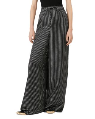 Click here for Max Mara Mxmclarino Silk Wide Leg Pants prices