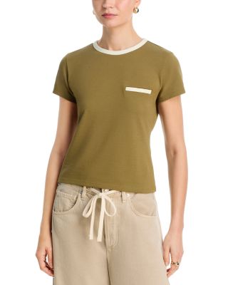 Click here for Frame The Pique Baby Tee prices