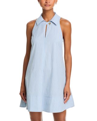 Click here for Veronica Beard Florenz Collared Mini Dress prices