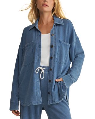 Click here for Z Supply All Day Knit Denim Jacket prices