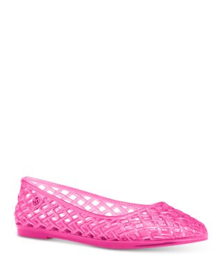 Click here for Michael Kors Womens Pixie Jelly Ballet Flats prices