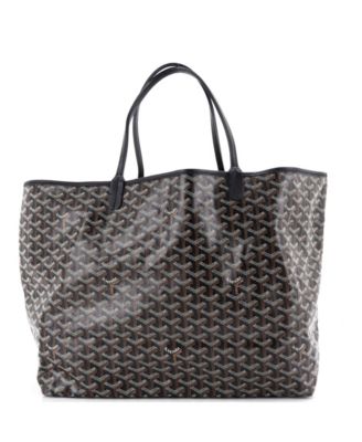 Click here for Pre-Owned Goyard Gm Saint Louis Tote Coated Canvas prices