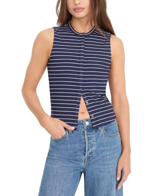 Click here for Good American The Rib Splay Top prices