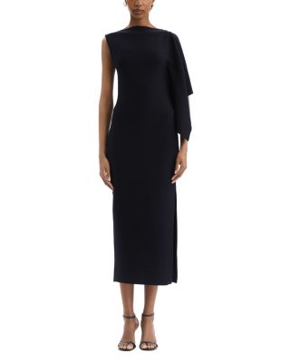 Click here for Oscar de la Renta Draped One Side Knit Dress prices