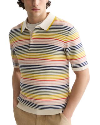 Click here for Scotch & Soda Striped Structured Knitted Regular F... prices