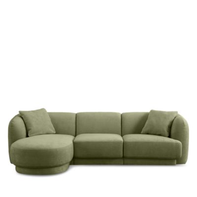 Click here for Chateau dAx Nonna Three Piece Fabric Sectional - E... prices