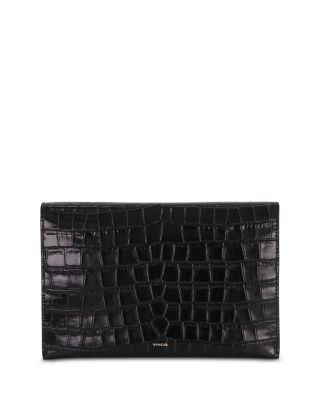 Click here for Vince Croco Embossed Leather Bifold Clutch prices