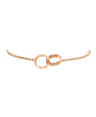 Click here for Pre-Owned Cartier Love Interlocking Bracelet 18K R... prices