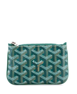 Click here for Pre-Owned Goyard Nano Senat Zip Key Pouch Coated C... prices