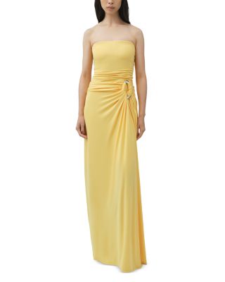 Click here for Simkhai Emma Sleeveless Bustier Gown prices