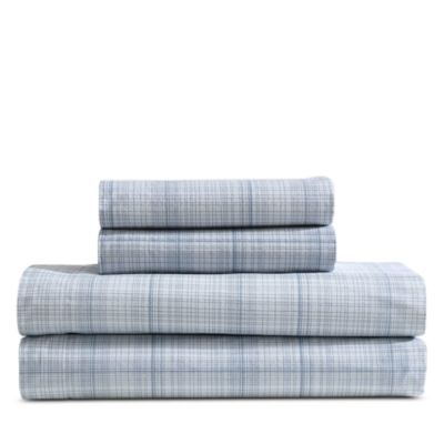 Click here for Calvin Klein Multi Grid Washed Cotton Percale 4 Pi... prices