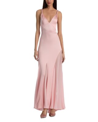 Click here for Alice and Olivia Andrina Twist Strap Dress prices