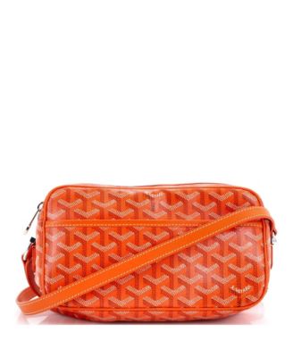 Click here for Pre-Owned Goyard Cap Vert Bag Coated Canvas prices