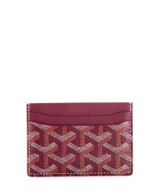 Click here for Pre-Owned Goyard Saint Sulpice Card Holder Coated... prices