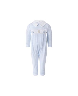 Click here for Rachel Riley Boys Pima Pram Embroidered Footie- Ba... prices