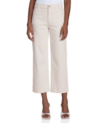 Click here for Bagatelle High Rise Patch Pockets Crop Pants prices
