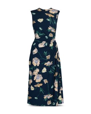 Click here for Erdem Floral Ponte Dress prices
