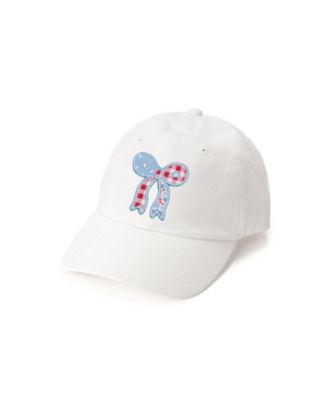 Click here for Sweet Wink Girls Patchwork Bow Patch Patch Basebal... prices