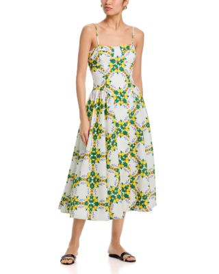 Click here for Milly Livna Printed Midi Dress prices