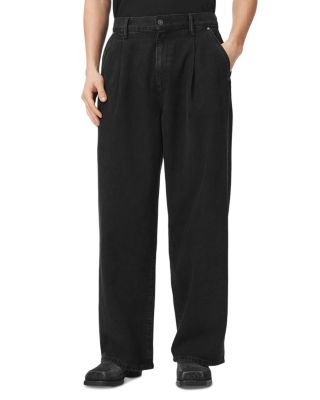 Click here for Allsaints Daze Wide Fit Pleat Jeans prices