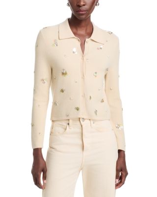 Click here for Simkhai Luci Embellished Cardigan prices