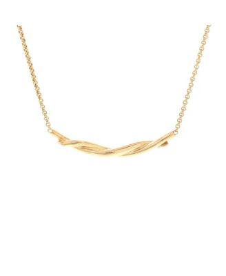 Click here for Pre-Owned Cartier Entrelaces Pendant Necklace 18K... prices