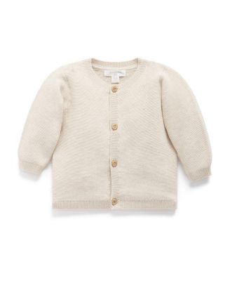 Click here for Purebaby Unisex Textured Knit Cardigan - Baby prices