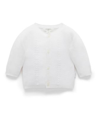 Click here for Purebaby Unisex Essential Layette Cardigan - Baby prices