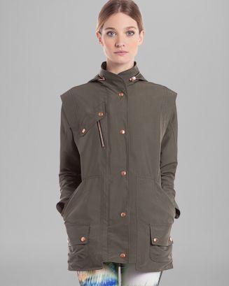 Sandro Rain Jacket - Magnolia | Bloomingdale's