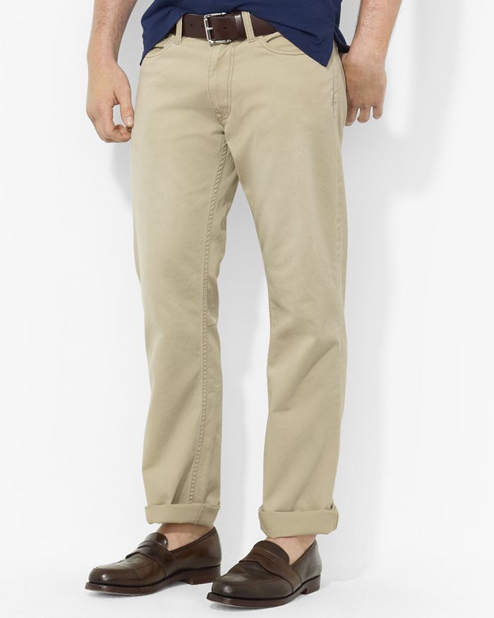 Polo Ralph Lauren Straight-Fit Five-Pocket Chino Pant | Bloomingdale's