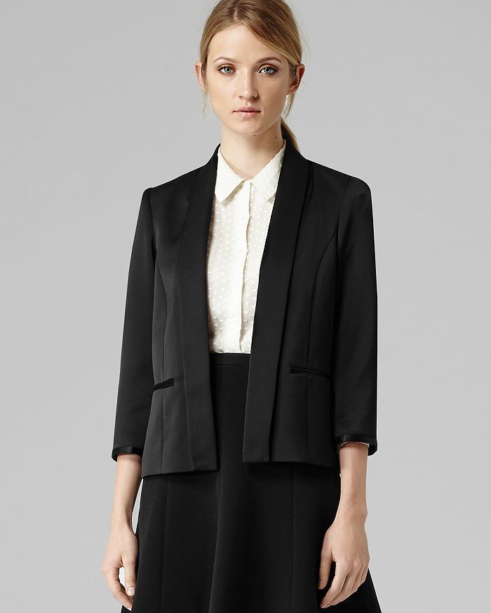 REISS Jacket - Open Front | Bloomingdale's