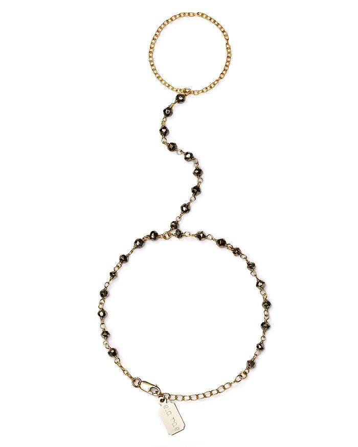 Ela Rae Sosi Pyrite Hand Chain Bracelet | Bloomingdale's