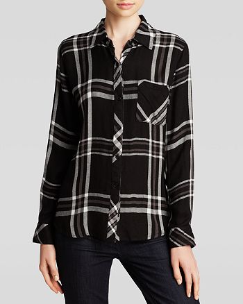 Rails Shirt - Hunter Plaid | Bloomingdale's