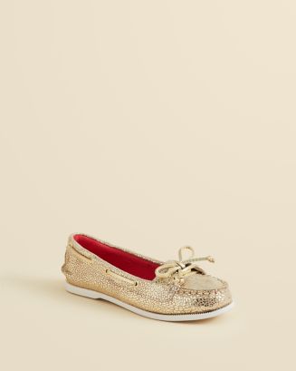 Sperry Top-Sider Girls' Audrey Metallic Boat Shoes - Little Kid, Big ...