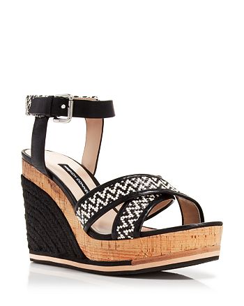 FRENCH CONNECTION Platform Wedge Espadrille Sandals - Lata | Bloomingdale's
