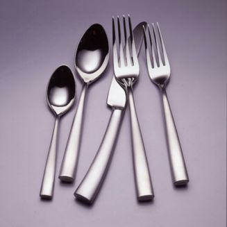 Couzon "Silhouette Satin" Stainless Flatware | Bloomingdale's