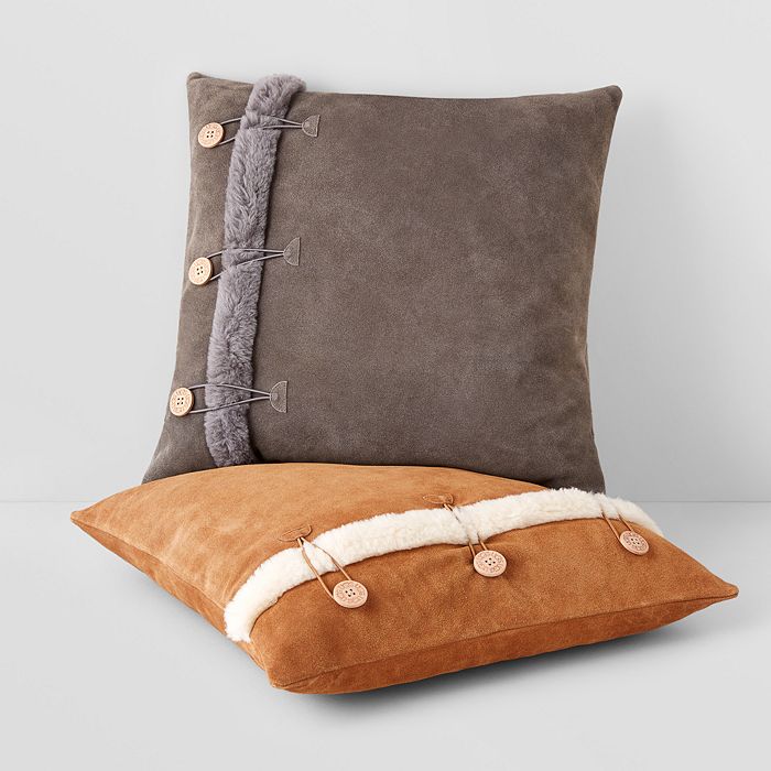UGG® Bailey Button Decorative Pillow, 20" x 20" | Bloomingdale's