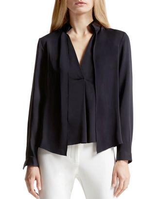 HALSTON HERITAGE HALSTON Draped Top | Bloomingdale's
