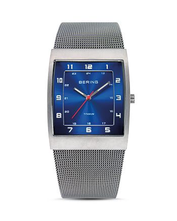 Bering Titanium Case Watch, 33mm | Bloomingdale's